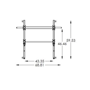 Inflight Half Rack - Physique Fitness Stores